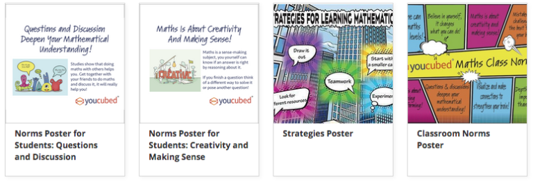 YouCubed Classroom Math(s) Posters – SMathSmarts
